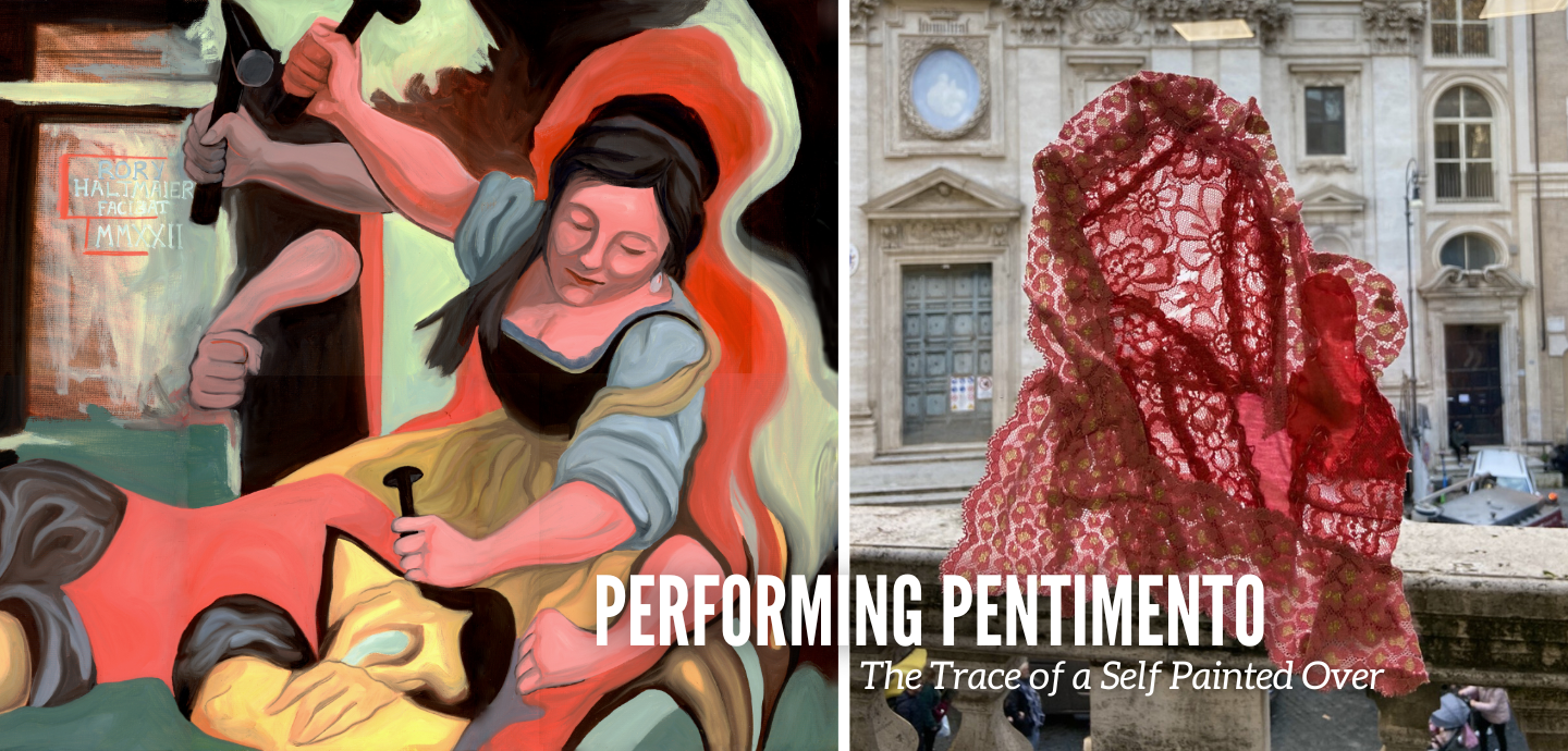 Rory Haltmaier and Kacey Kim: Performing Pentimento — The Trace of a Self Painted Over | Cornell AAP